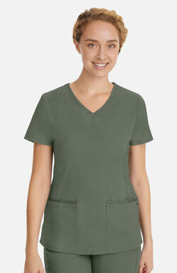 Women's Olive Green Scrubs | Healing Hands