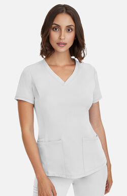 Women's White Scrubs: Tops & Bottoms | Healing Hands Scrubs
