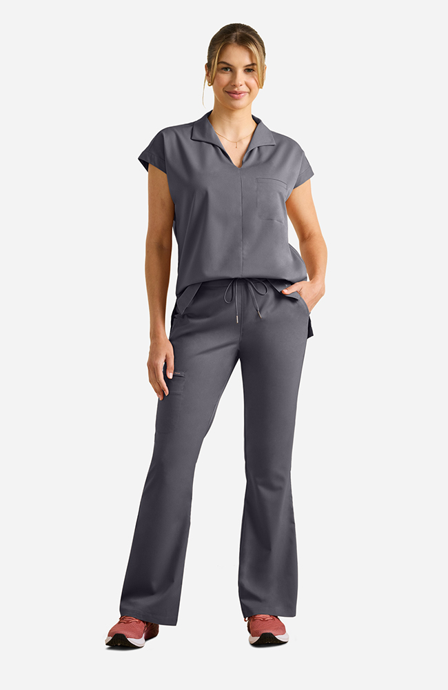 Women's Tessa Mid Rise Boot Cut Scrub Pant | Healing Hands Scrubs