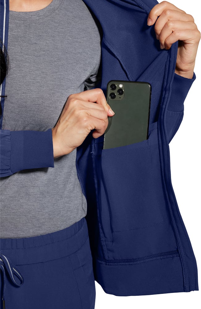 Women's Carly Stand Collar Jacket | Healing Hands Scrubs