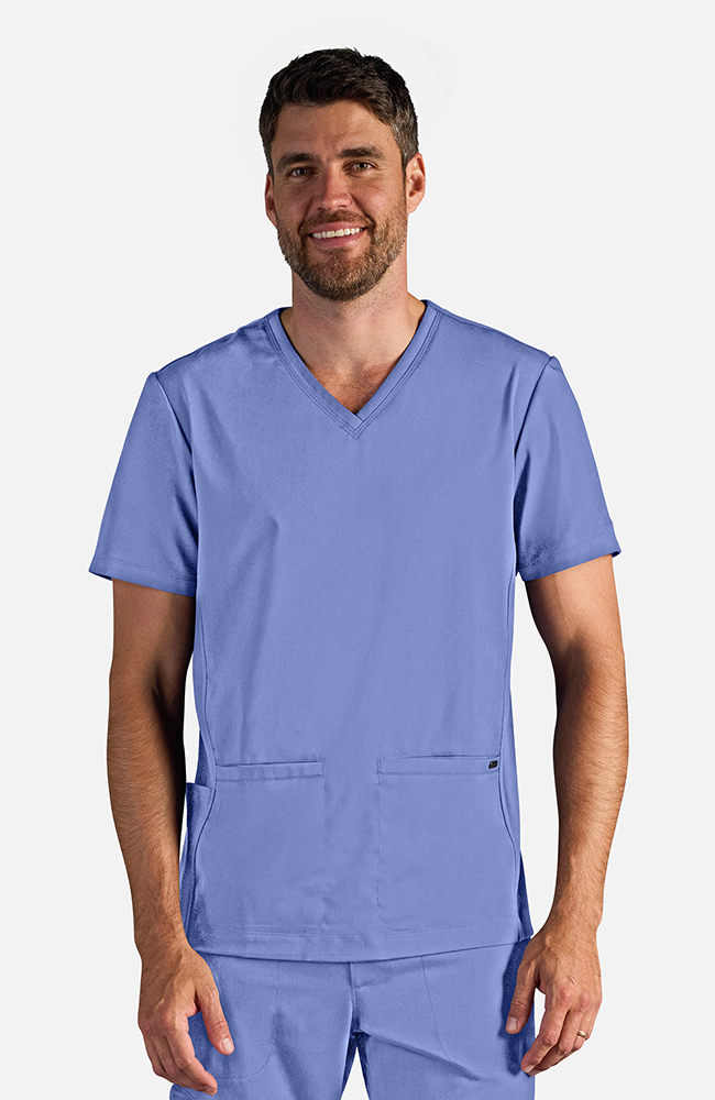 Men's Vincent V-Neck Scrub Top | Healing Hands Scrubs