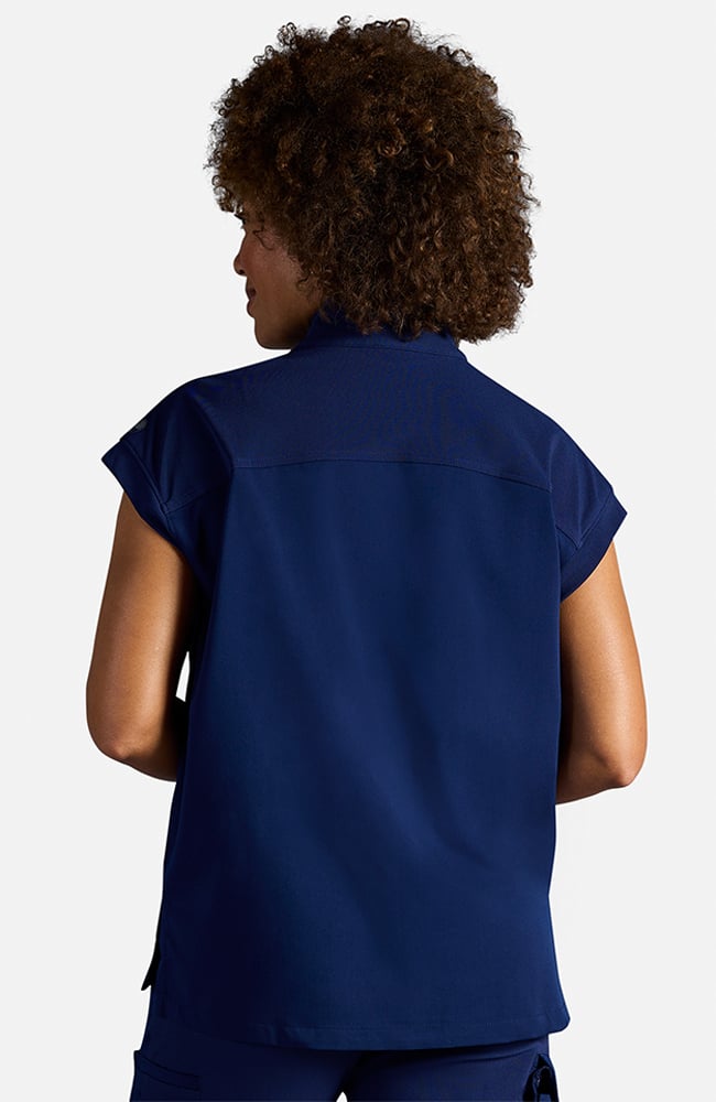 Women's Vienna Quarter Zip Scrub Top | Healing Hands Scrubs