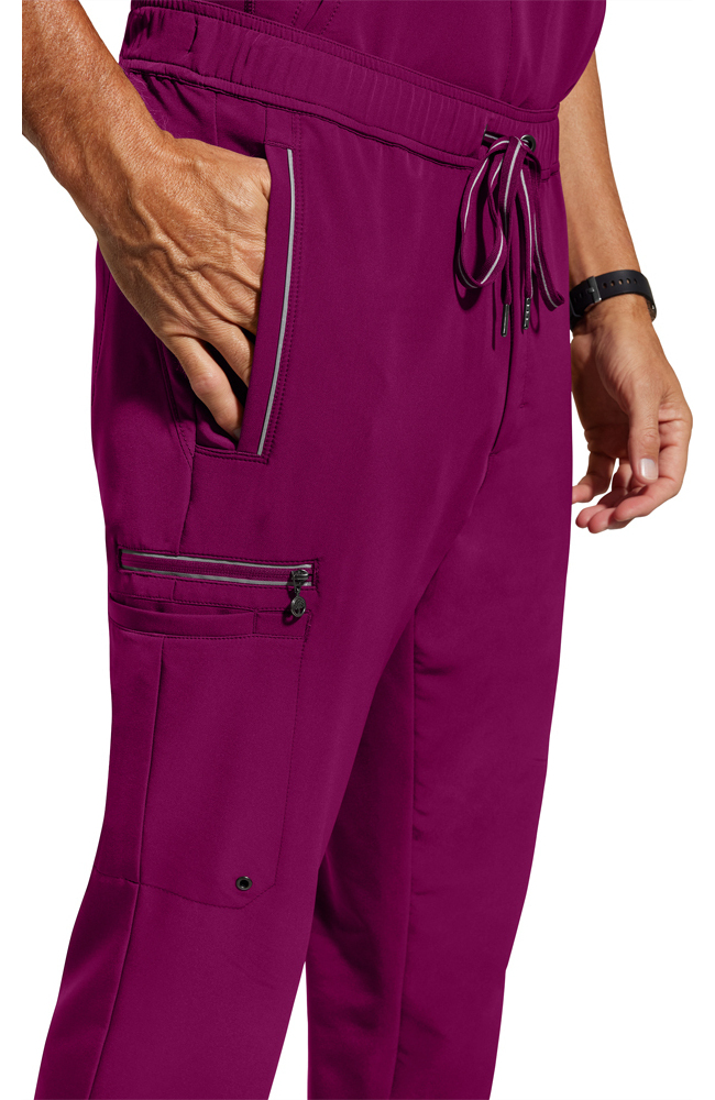 Men's Scrub Set: Steven V-Neck Top & Noah Cargo Pant | Healing Hands Scrubs